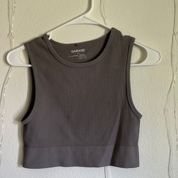 Garage | Tops | Garage Brown Body Crop Top | Poshmark